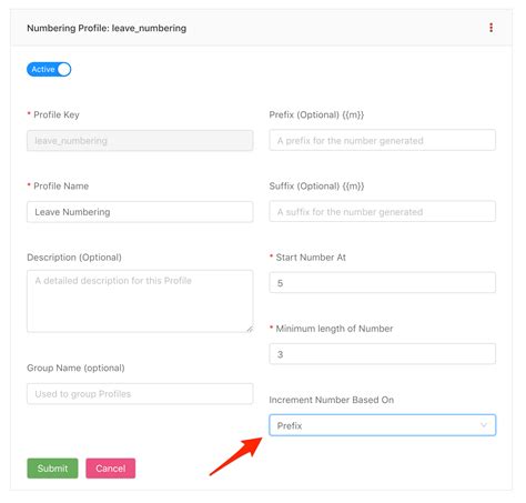 Increment Number Based On