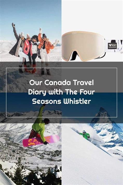 Skiing Our Canada Travel Diary With The Four Seasons Whistler