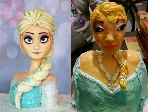 An Elsa Cake Fail That Puts All Other Cake Fails To Shame