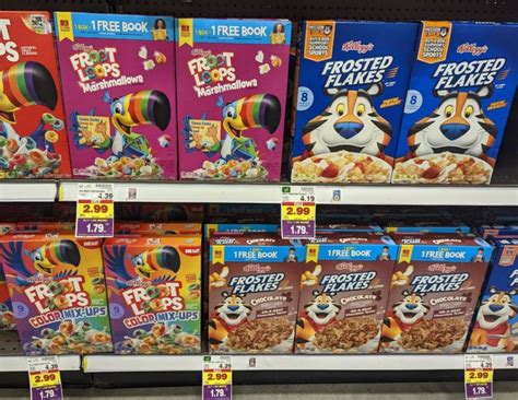 Kelloggs Cereal As Low As 129 At Kroger Iheartkroger