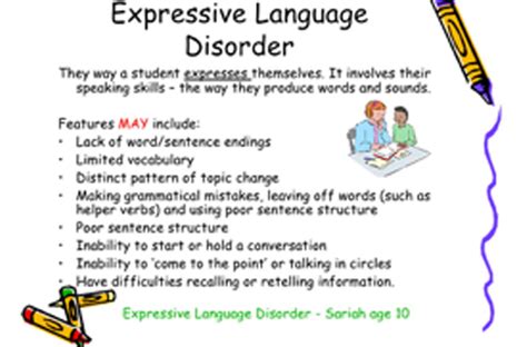 Mixed Receptive Expressive Language Disorder