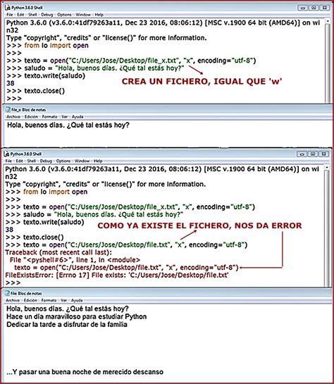 Aprender A Programar Con Python Crear Abrir Y Escribir Archivos