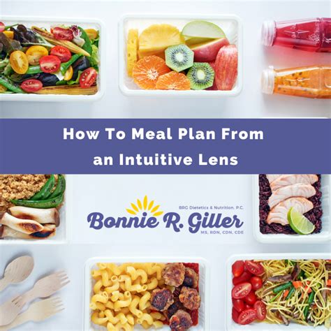 How To Meal Plan From An Intuitive Lens Diet Free Radiant Me