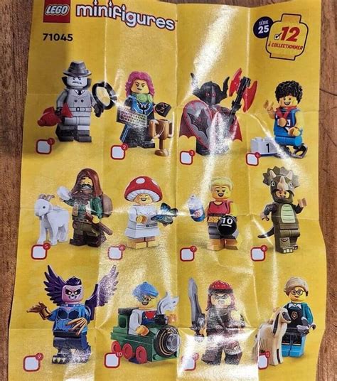 Minifigures Plus Lego Series 25 Collectible Minifigures 71045 Pre