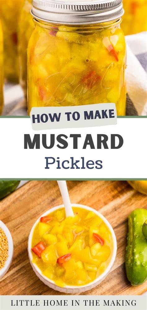 Mustard Pickles Folk Kitchen Little Home In The Making
