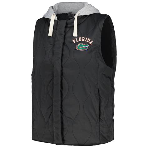 Gameday Couture Florida Gators Headliner Full Snap Hooded Puffer Vest