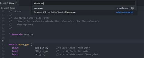 VS Code自动例化Verilog模块 腾讯云开发者社区 腾讯云