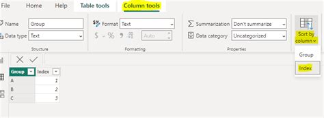 matrix colum headers out of order microsoft fabric community