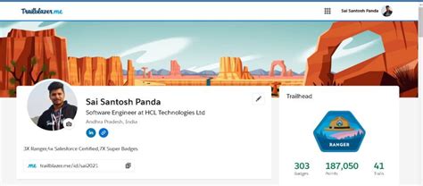 Sai Santosh Panda On Linkedin Salesforce Ranger Learningcontinues