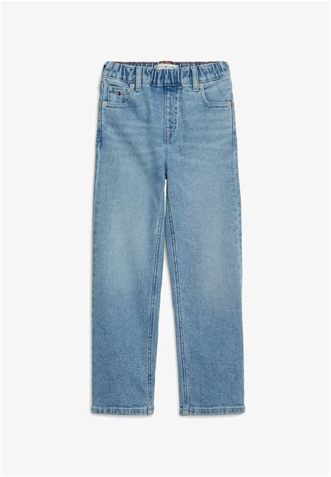 Tommy Hilfiger Adaptive Jeans Straight Leg Lightusedblau Zalandode