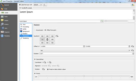 Labeling Showing Categories In Qgis Geographic Information Systems