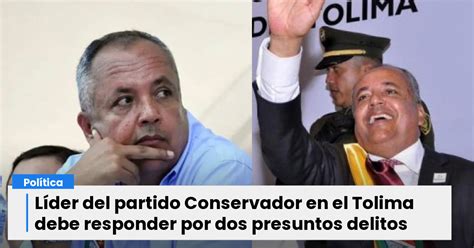 Nueva Investigación Contra Óscar Barreto Líder Conservador En El Tolima
