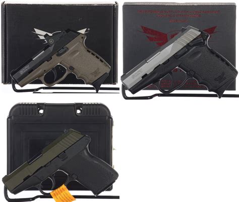 Three Semi Automatic Pistols Rock Island Auction
