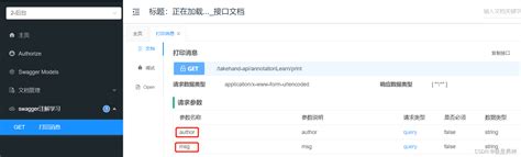 常用swagger注解汇总 Csdn博客