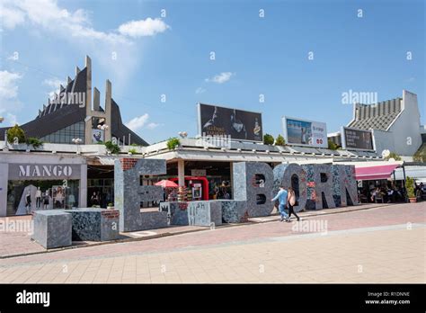 The Newborn Monument Newborn And Palace Of Youth And Sports Pristina