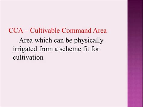 Major And Minor Irrigation Projects Pptx