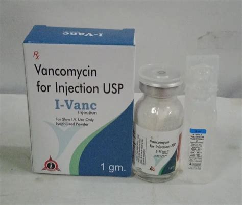 Vancomycin 1000mg Vanc 1 Gm 10ml Vial With Wfi At Rs 498piece In