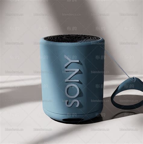 Blender 音响模型16 Blender布的