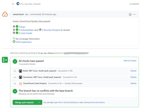 Github Highbytesonarscan Dotnet Github Action Sonarcloudsonarqube Scanner For Net 10987