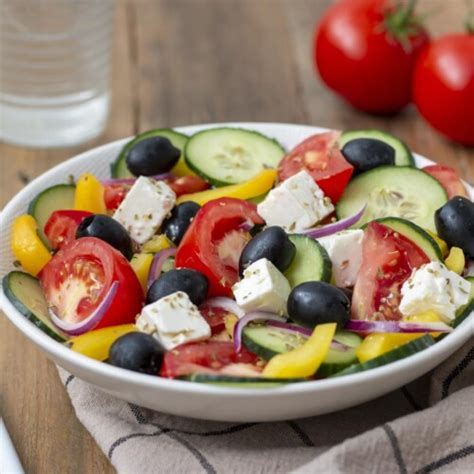 Salade Grecque La Cuisine D Aur Lie