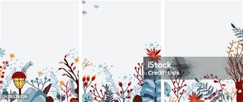 크리스마스 트리 열매 화환 화려한 잎 나무 및 기타와 겨울 배경 겨울 작곡 인사말 카드 포스터 엽서 배너에 적합합니다 벡터