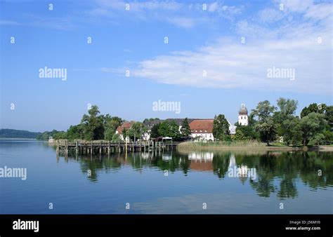 blue blank european caucasian mirroring monastery landing stage convent