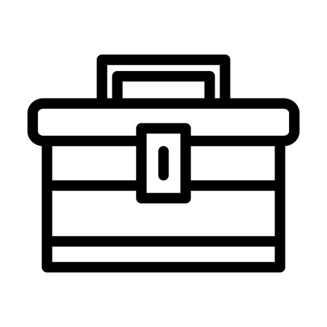 Toolbox Icon Design Vector Art At Vecteezy