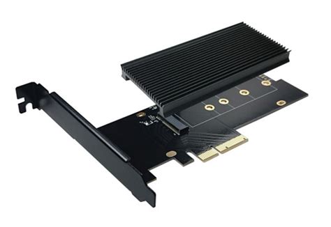 M2 Nvme M2 Sata 110mm Ssd Pcie X4 Adapter With Heat Sink Micro