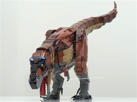 Lego Moc Real T Rex 75936 Tyrannosaurus Modification By Ambrosino