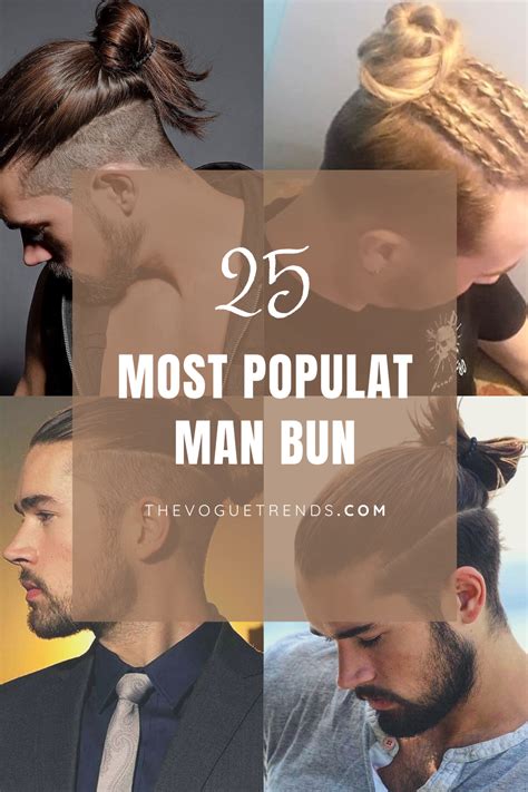 Man Bun Haircut Artofit