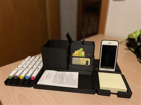 📞 Modular Desk Organizer・ Stl File For 3d Printing・cults