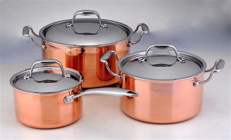 High Quality Triply Copper Set