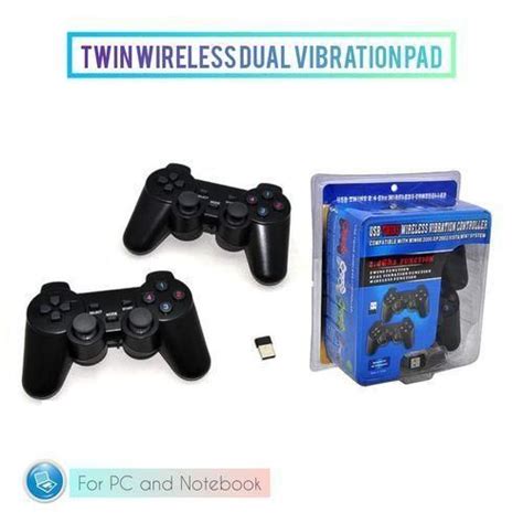 Usb Twin Wireless Vibration Controller Twin Wireless Pc Gamepad Jumia