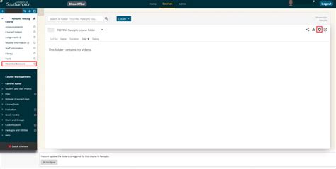 how to create assignments folder in blackboard