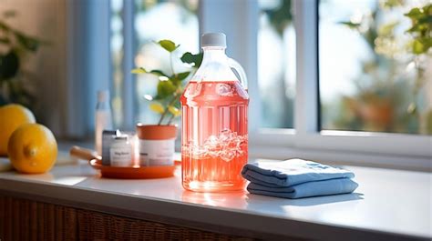 Premium Ai Image Dishwashing Detergent On White Background