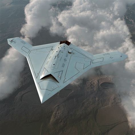 Northrop Grumman X 47b Uav 3d 모델 99 Max Obj Ma Fbx C4d 3ds