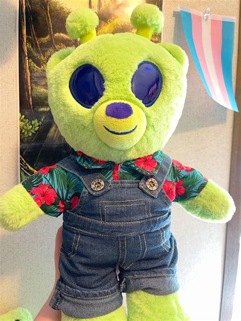 Finally Got My Bearlien Restuffed Rbuildabear