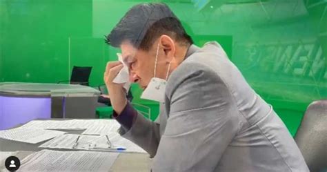 泰國新冠疫情大失控男主播新聞播到淚潰堤 脫下口罩痛哭 國際 CTWANT