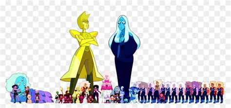 Gem Height Comparison Steven Universe Gems Height Hd Png Download