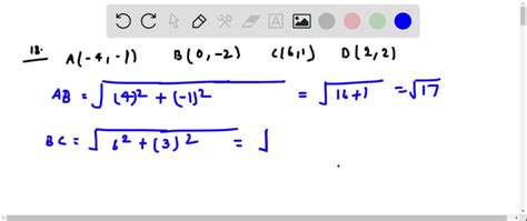 ⏩solved Show That A 4 1 B 0 2 C 6 1 And D 2 2 Are Vertices… Numerade