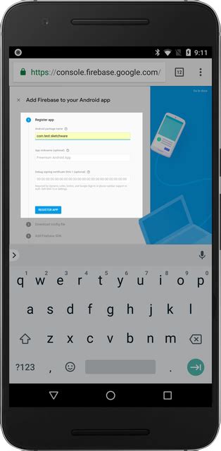 Linking Android App · Sketchware