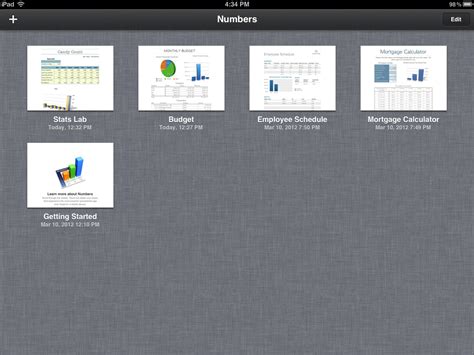 Numbers For Iphone And Ipad Review Imore