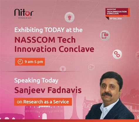 Nasscom Tech Innovation Conclave Nasscom Raas Nitor Nitor Infotech An Ascendion Company
