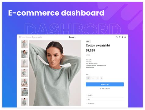 E Commerce Dashboard On Behance