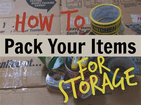 Cento Family Moving And Storage How To Pack Your Items For Storage Cento Family Moving And Storage