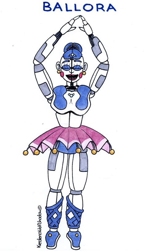Ballora Fanart By Krestenawolfshadow On Deviantart