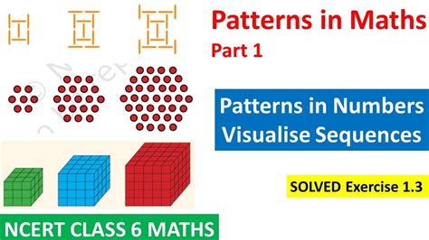 Patterns In Maths Part 1 Of 3 Class 6 Chapter 1 Ncert Maths