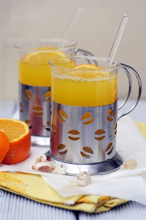 Orange Ginger And Lemon Grass Iced Tea Simplyfood