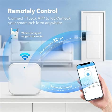 [ready Stock] Ttlock App G2 G3 Wifi Gateway Hub Smart Door Lock Unlock Bluetooth To Wi Fi