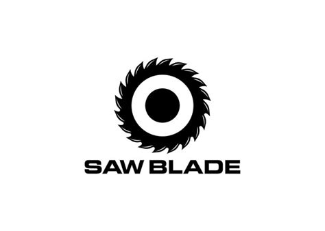 Premium Vector Minimal And Professional Saw Blade Logo Design Template Simple Woodworking Logo